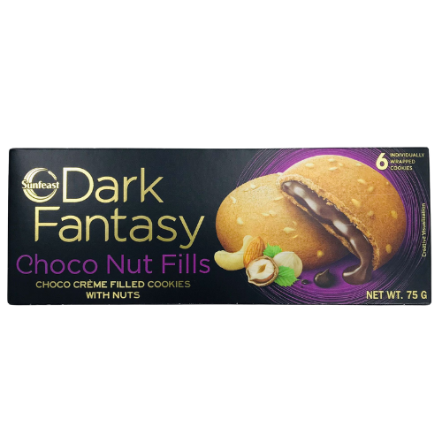 Sunfeast Dark Fantasy Choco Nut Fills Biscuits 300g